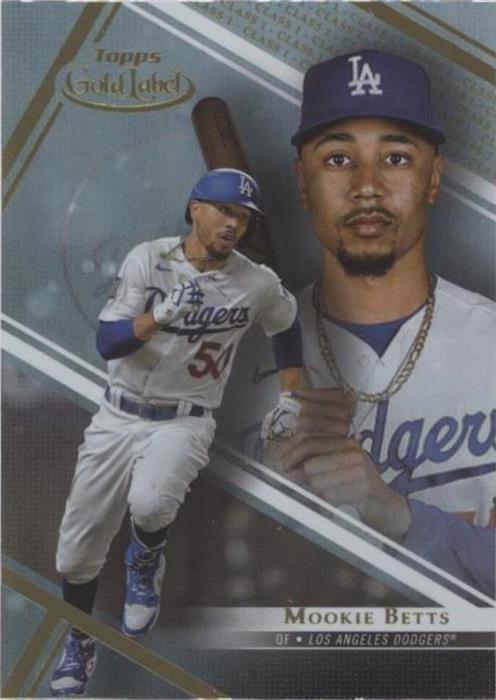 2021 Topps Gold Label - Mookie Betts #31 Class 1 for sale online | eBay