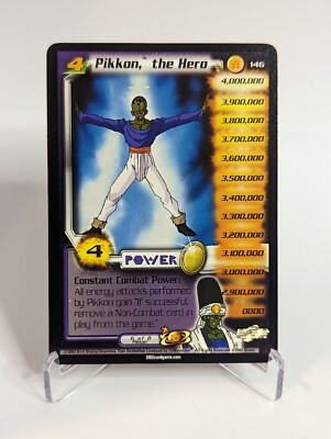 DBZ CCG Pikkon, the Hero 146 Unlimited World Games Saga Dragon Ball Z ...
