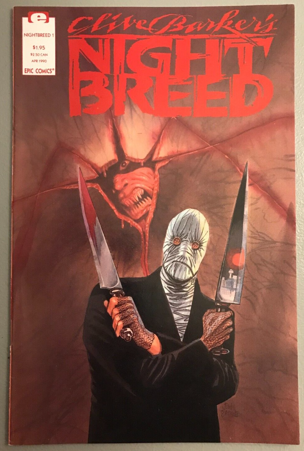 Clive Barker's Night Breed #1 Aaron Boone Peloquin Epic Horror Marvel ...