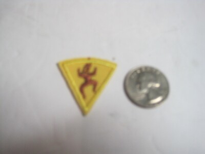 VINTAGE, PATCH, GSA, Girl Scouts, BROWNIE, JR, PIE, YELLOW, TRIANGLE ...