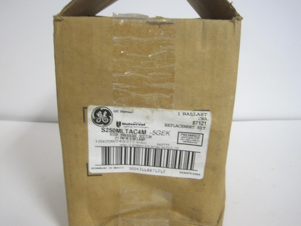 New GE General Electric Ballast Replacement Kit S250MLTAC4M -5GEK High ...