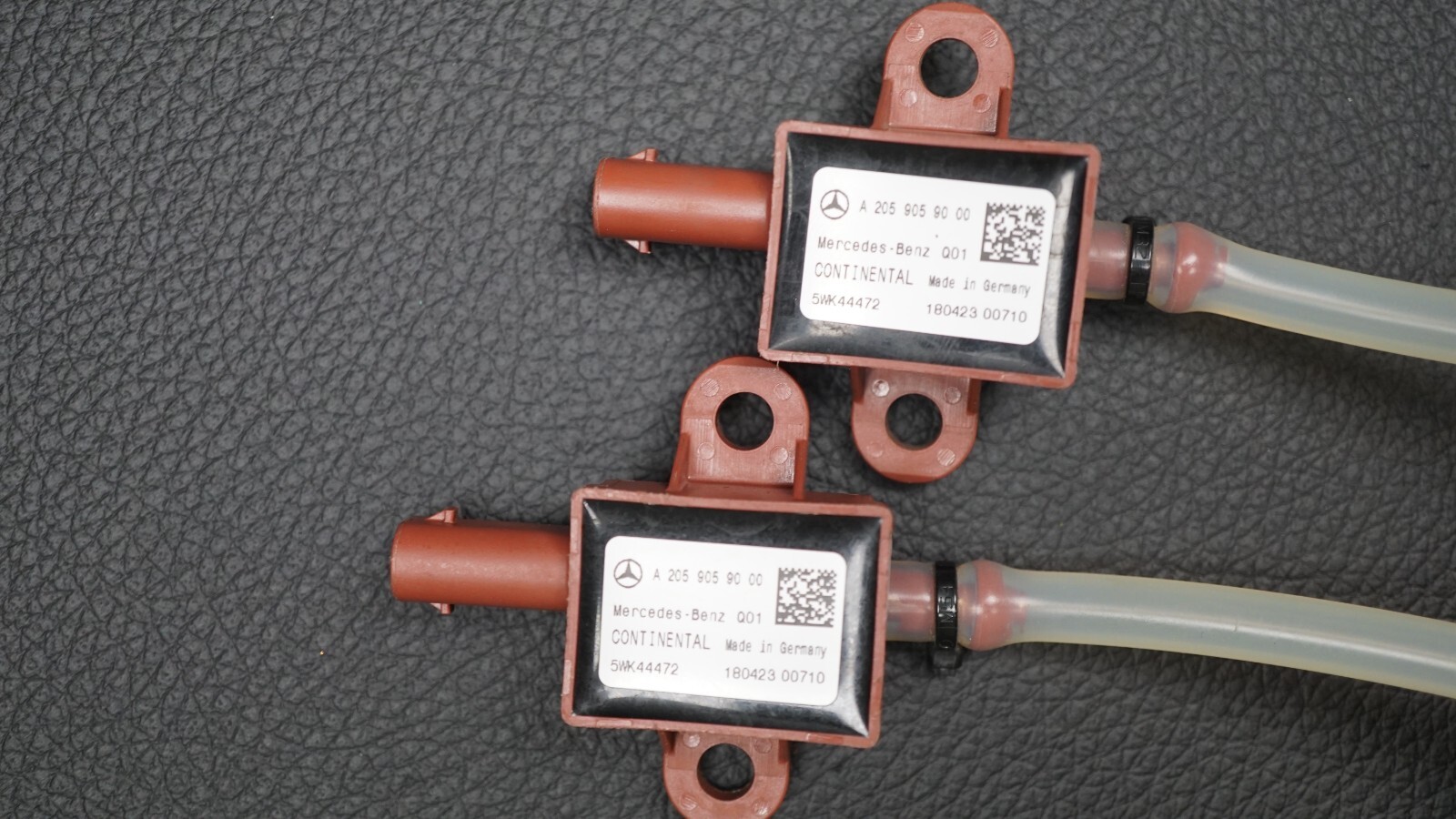 GENUINE MERCEDES BENZ W205 PEDESTRIAN PROTECTION CRASH SENSORS PAIR ...