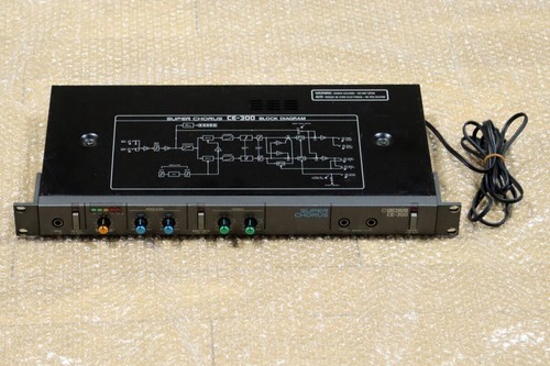 Boss CE-300 Super Chorus Vintage Made in Japan Rack Effects Operation ...