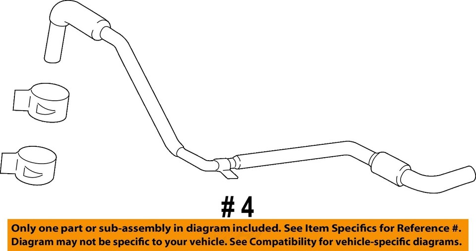 2015-2020 FORD OEM F-150 Cooling Trans Oil Cooler-Inlet Tube FL3Z7C410B ...