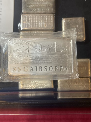 GORGEOUS SHIPWRECK SS GAIRSOPPA BEAUTIFULLY UNC TEN OUNCES .999 FINE ...