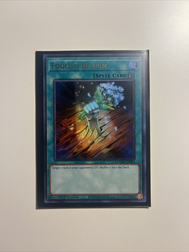 Yugioh! Foolish Return - MAMA-EN084 - Ultra Rare - 1st Edition Near ...