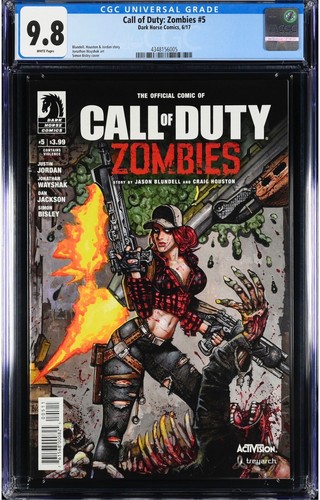 Call Of Duty: Zombies Comic #5 6/17 Graded 9.8 | eBay