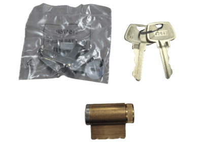 10-PACK US Lock Knob/Deadbolt Cylinder Universal RA Keyway Chrome KA2 ...