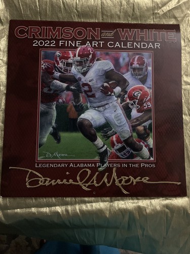 2022 Daniel A. Moore Crimson and White Calendar. Derrick Henry On Cover ...