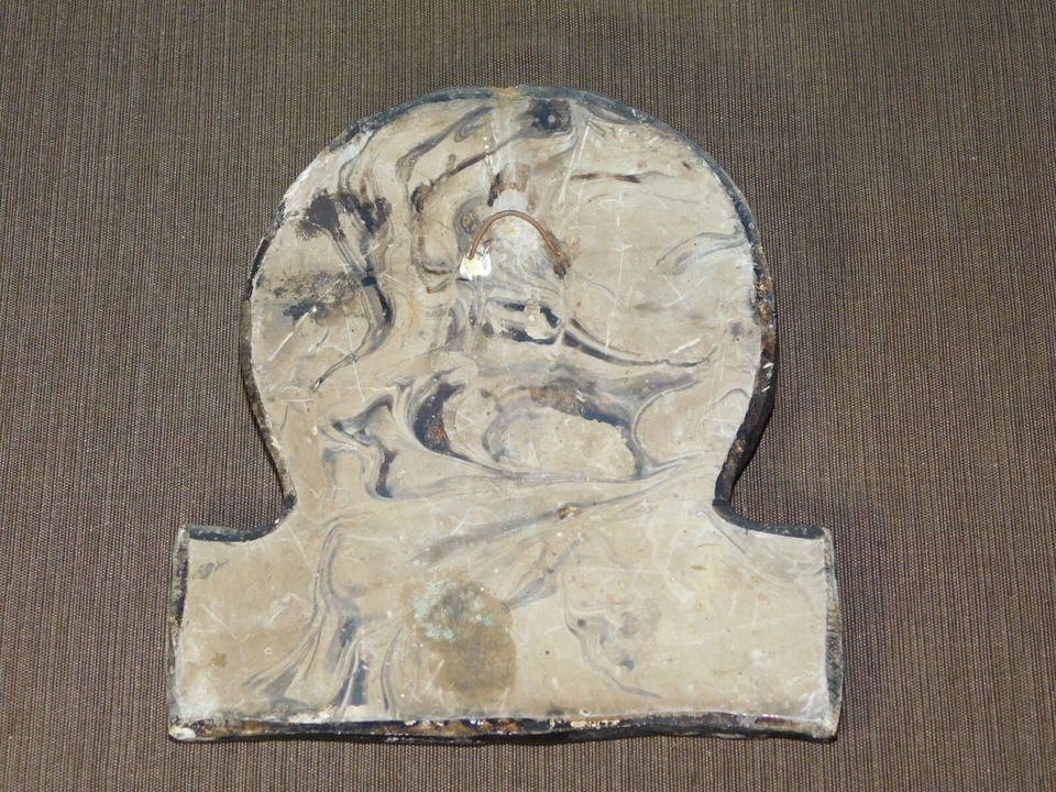 VINTAGE 7" HIGH CERAMIC OXFORD SUN FIRE INSURANCE MARK PLAQUE | eBay