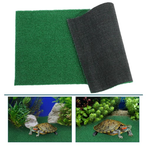 Floating Island Reptile Substrate Mat Tank Carpet Artificial Turf Fake ...