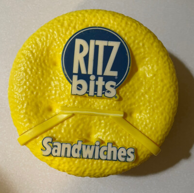 Ritz Bits Sandwiches Crackers Holder Case Snap Shut Travel Snack | eBay