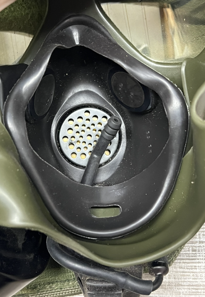 M40 Military Issue Gas Mask 40MM NATO MEDIUM | eBay