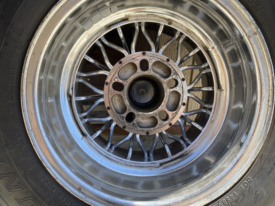 Cragar Star Wire Wheels 15X10” 30 Spoke Set | eBay
