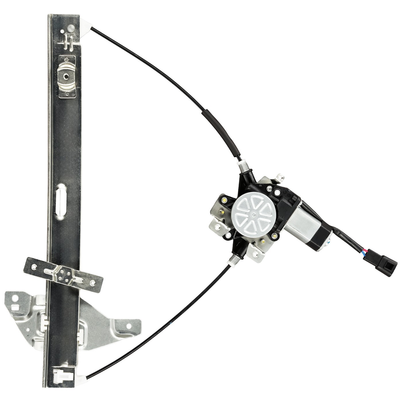 Pair Set of 2 Window Regulators Glass Front & Rear Driver Left Side for ...