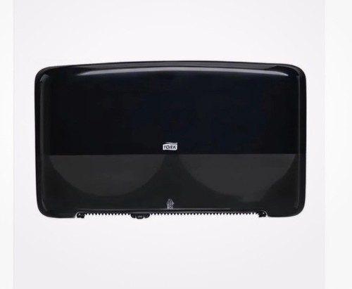 Tork Elevation 5555290 Black Double Roll Mini Jumbo Toilet Tissue ...