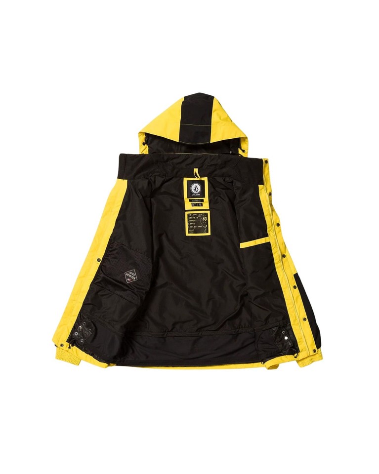 Volcom Longo Gore-Tex Men's Winter Jacket, Bright Yellow, X-Large | eBay