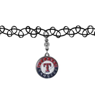 Texas Rangers Knotted Choker Necklace Necklace [NEW] MLB Jewelry Tattoo ...