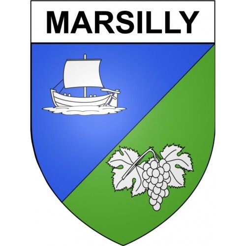 Marsilly 17 ville Stickers blason autocollant adhésif | eBay
