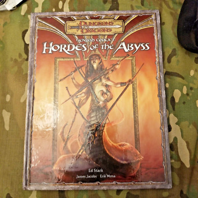 FIENDISH CODEX I : HORDES OF THE ABYSS , 3/3.5 D&D, DUNGEONS AND ...