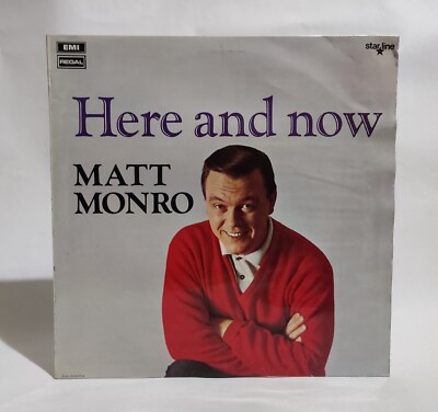 Matt Monro - Here & Now - Music Vinyl Record | eBay