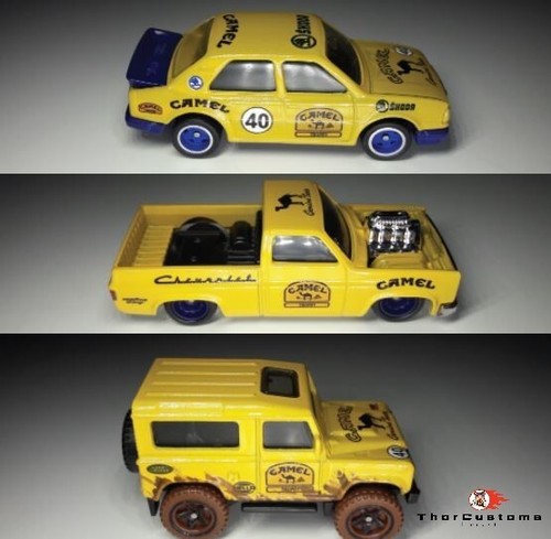 Camel, for Hot Wheels, Matchbox - Water-Slide Decals clear 1/64 scale ...