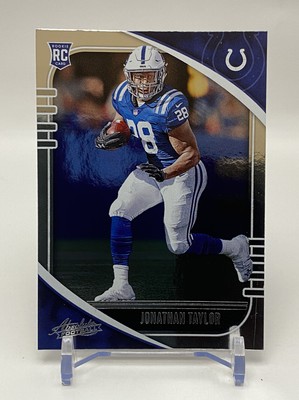 2020 Absolute Football Jonathan Taylor Base Rookie RC #161 Indianapolis ...