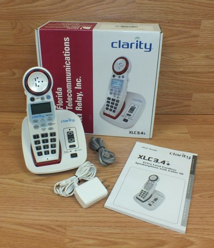 Clarity Professional (XLC3.4+) Plus - Loud Cordless Hearing Impaired ...