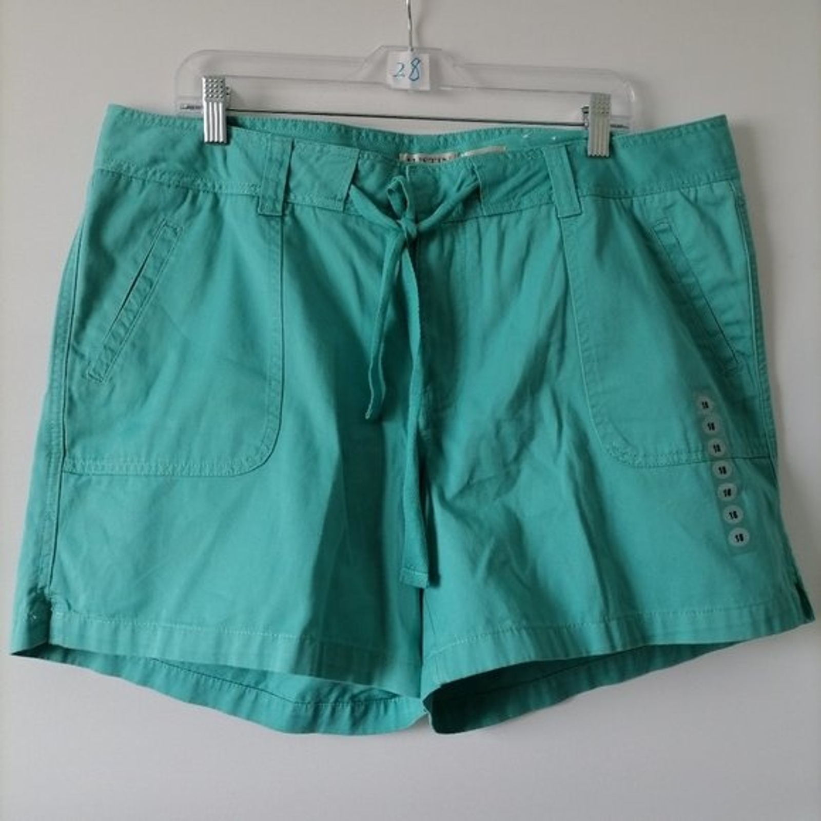Austin Clothing Co. Women's Authentic Fit Aqua Blue Shorts Size 18 new ...