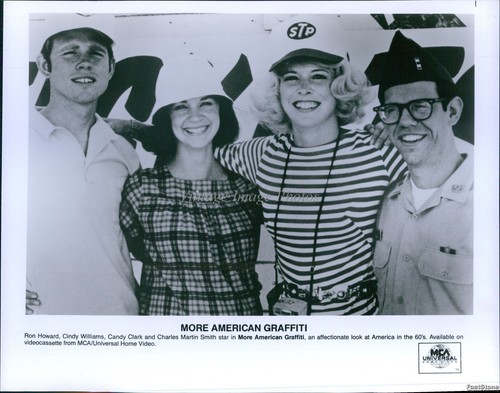 1979 Ron Howard & Candy Clark Star In More American Graffiti Movies ...