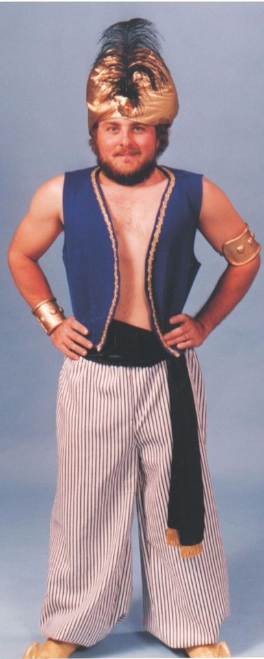 SINBAD ALADDIN GENIE SHEIK SULTAN DESERT PRINCE ARABIAN ADULT COSTUME ...