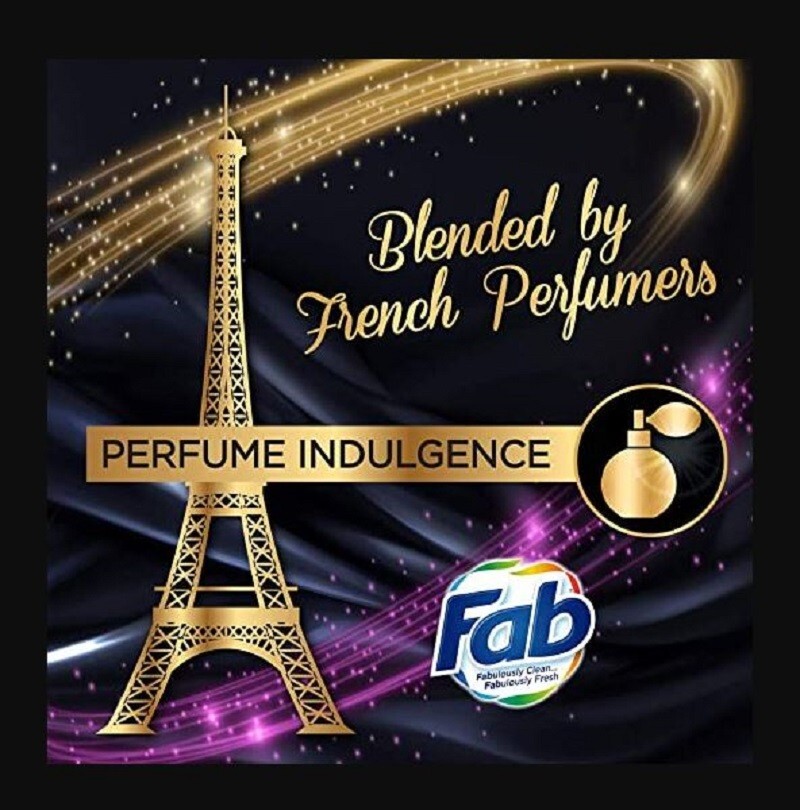 Fab Perfume Indulgence Gold Absolute Laundry Powder Detergent, 3.8 KG ...