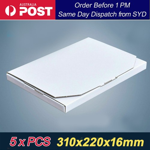 5 PCS A4 Super flat Mailing Box 310 x 220 x 16mm Large Letter Envelope ...