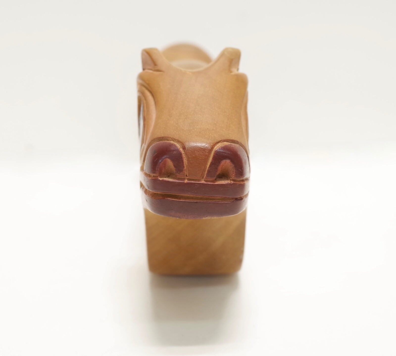 vintage HAIDA Art Northwest Coast Figural Hand ADZE for carving totem ...