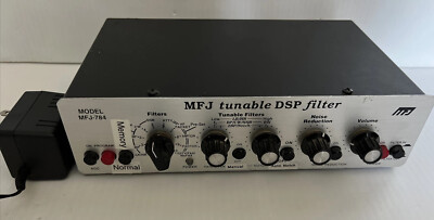 MFJ DSP Filter - Model MFJ-784 Tunable DSP Noise Reduction 30 Day ...