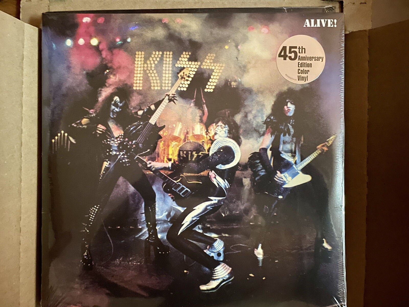 Kiss Alive 💋 45th Anniversary 🤘Limited Edition Color Vinyl 2LP (Ships ...
