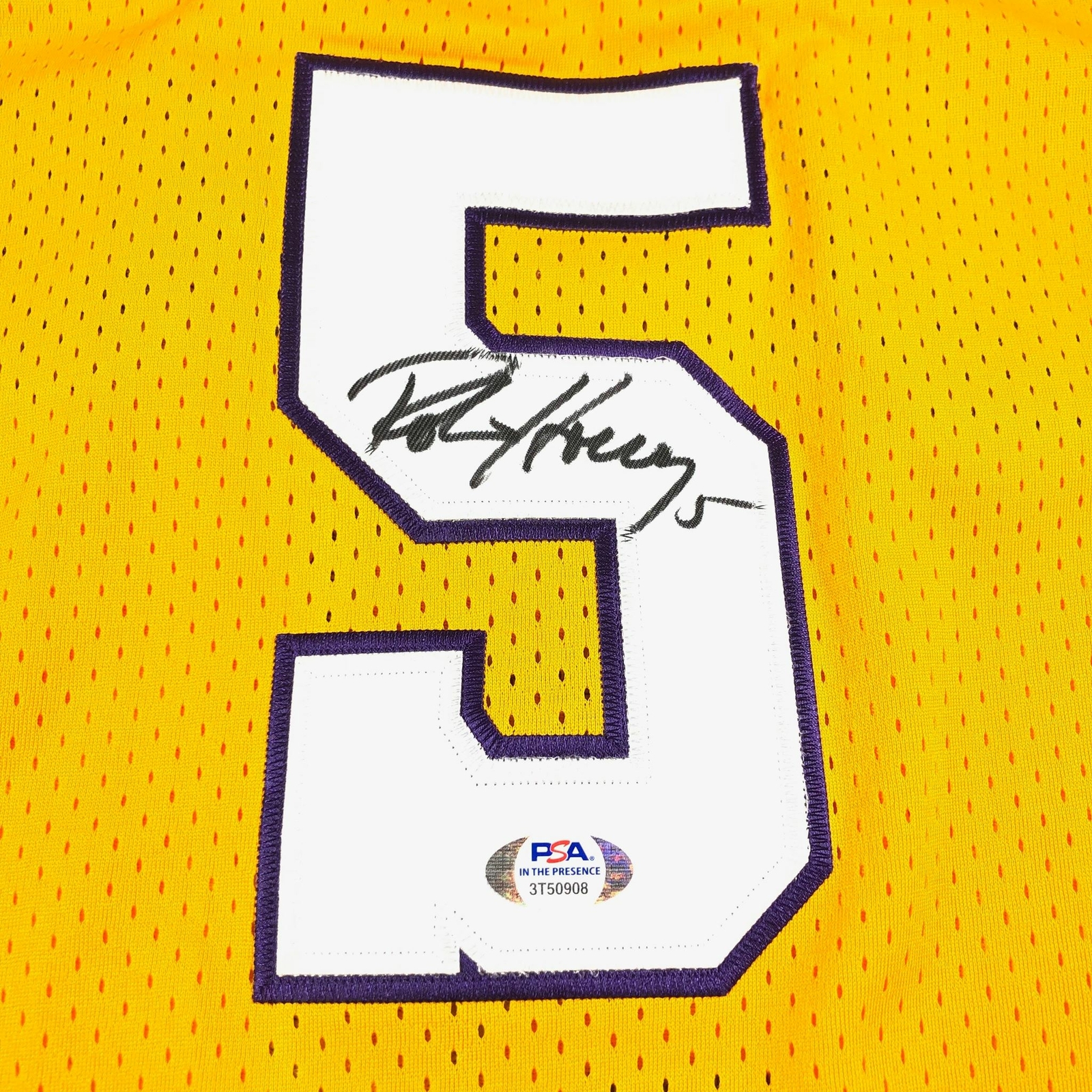 Robert Horry Signed Jersey PSA/DNA Los Angeles Lakers Autographed | eBay