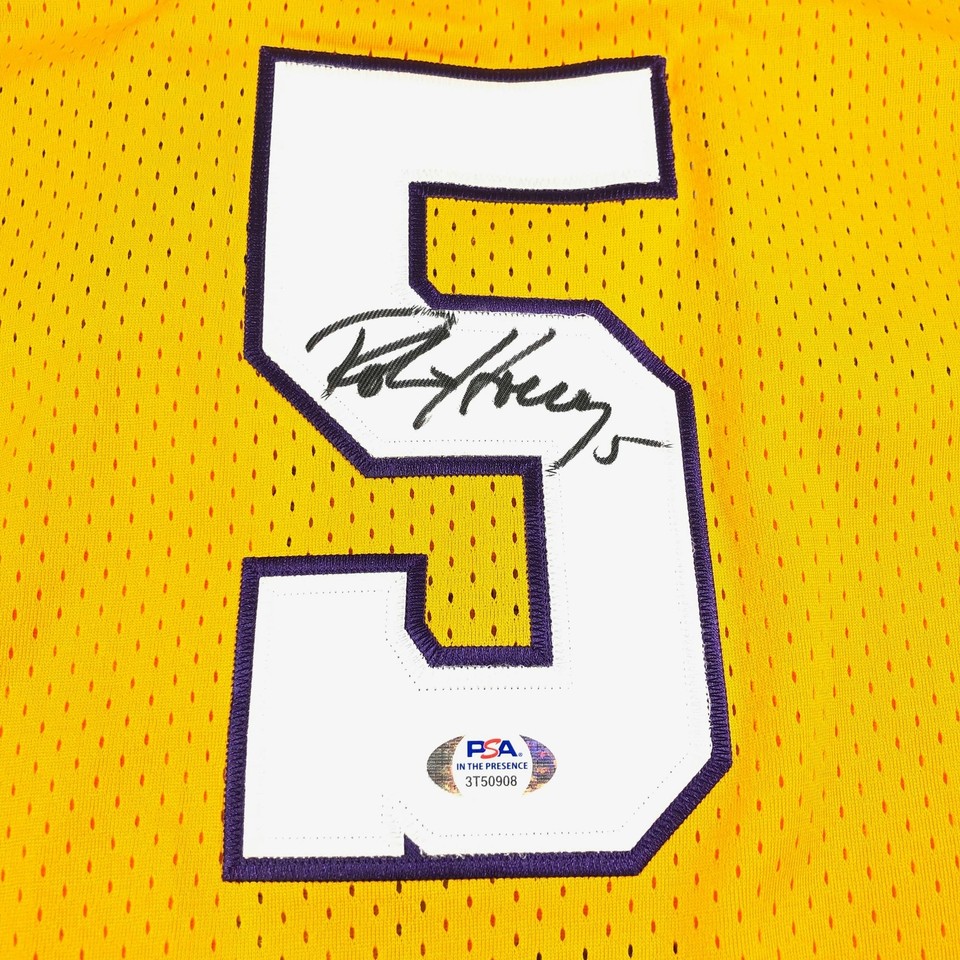 Robert Horry Signed Jersey PSA/DNA Los Angeles Lakers Autographed | eBay