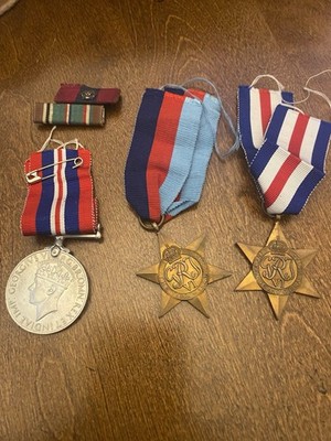 WW2 Medals 1939-1945 King George V1, 1939-1945 Star, France and Germany ...
