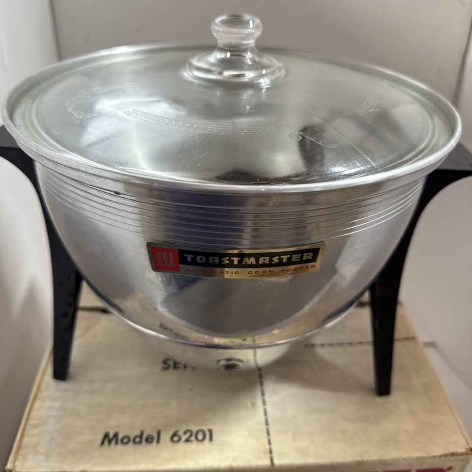 Vtg Toastmaster Corn Popper Model 6201 McGraw-Edison Co. Elgin IL. | eBay
