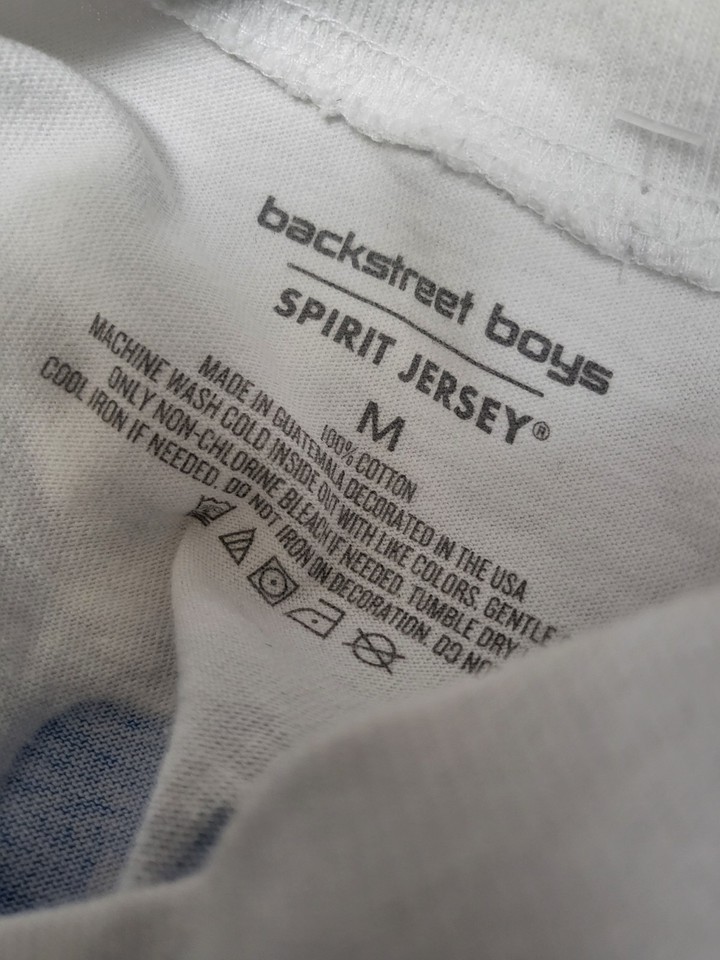 Backstreet Boys 2025 Las Vegas Sphere Residency Spirit Jersey Medium ...