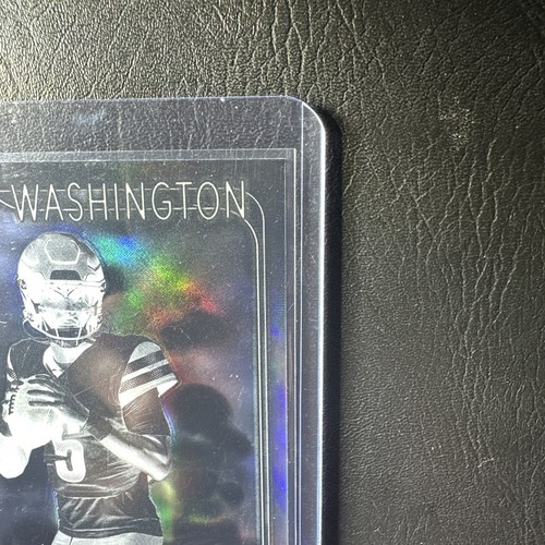 2024 Topps Chrome Jayden Daniels NEGATIVE REFRACTOR Rare Variation ...