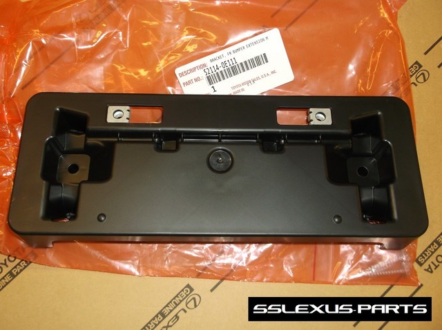 Genuine OEM License Plate Bracket for Lexus 521140E111 for sale online ...