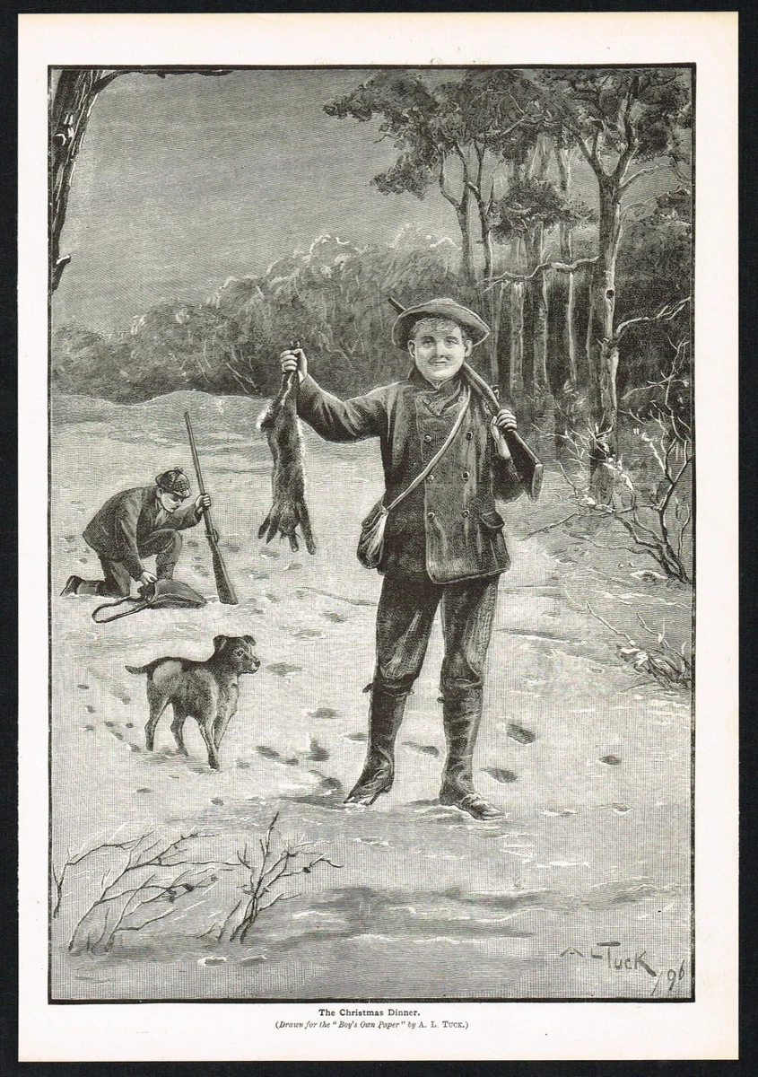 Dogs Hunting Rabbits