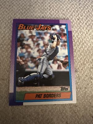 1990 Topps 191 Pat Borders Toronto Blue Jays | eBay