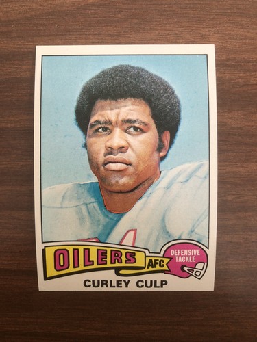 1975 Topps - Curley Culp - #297 Houston Oilers NICE | eBay