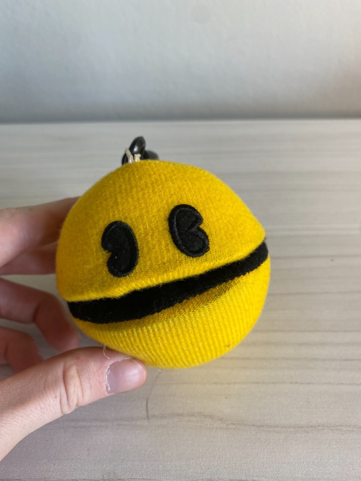 VTG PACMAN NAMCO BANDAI Plush Key Chain Collectible Yellow | eBay