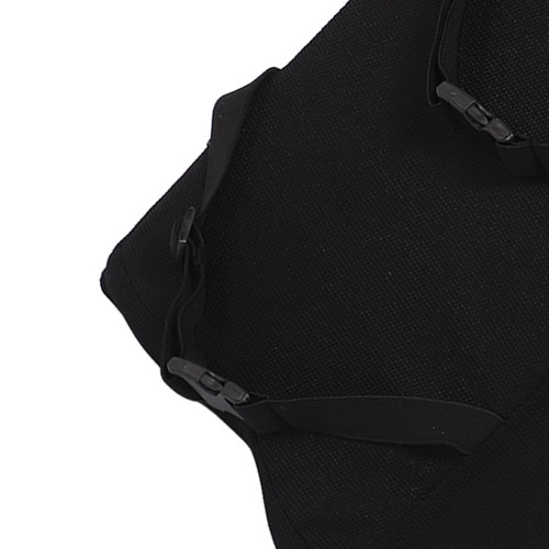 Black Back Cushion Lumbar Support Pillow For Office Chair Back Support ...