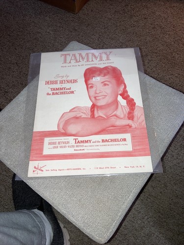 Debbie Reynolds Tammy 1957 Photo Sheet Music | eBay