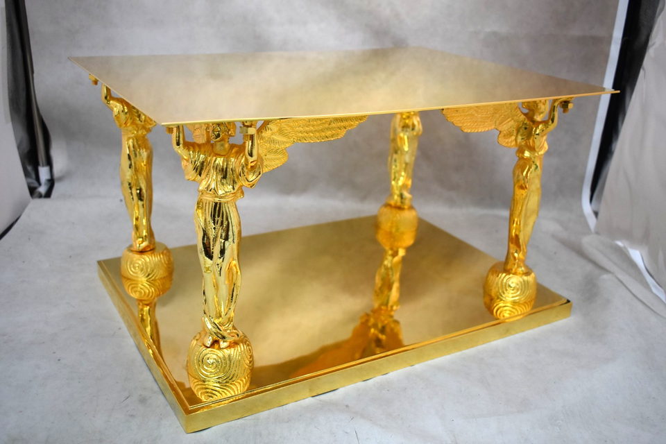Gold Plated Monstrance Tabor with 4 Angels, Lightly Used (CU615 ...